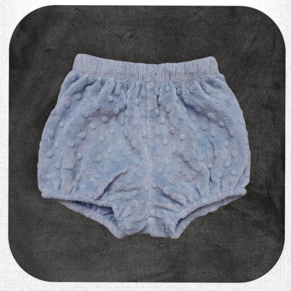 bebe bella designs | Bottoms | Vintage Blue Polkadot Plush Bottoms Kids ...